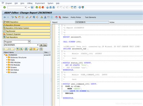 Sap Dialog屏幕开发（四）sap阿狸 Csdn博客
