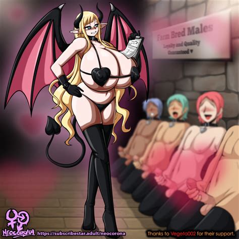 Rule 34 Breasts Bigger Than Head Demon Girl Demon Horns Demon Wings