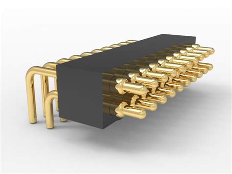 Spring Loaded Connector Durable Reliable For Pcb Johoty