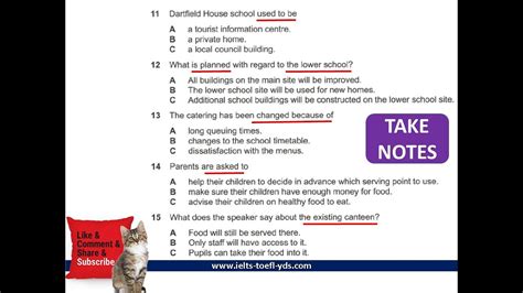 Ielts Listening Multiple Choice Youtube
