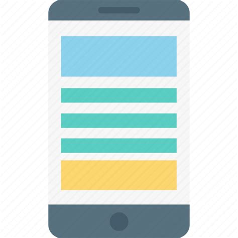 Mobile Wireframe App Design App Layout Mobile Layout Mobile Menu Icon Download On Iconfinder