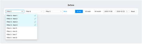 Challenges Of Increasing Usability On Table Filter For Huge Amounts Of