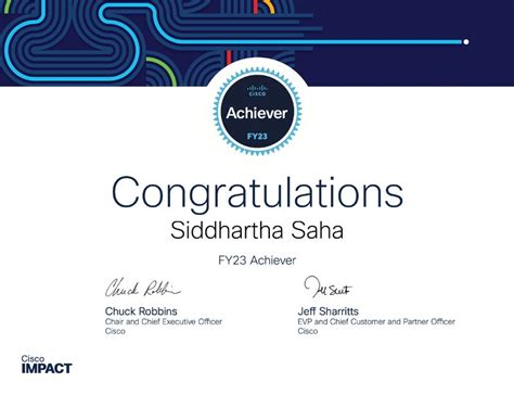 Siddhartha Saha On Linkedin Proudachievement Cisco Achievetogether