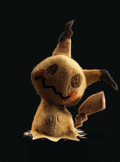 Artstation Mimikyu Pokemon Cyril Lavanant Pokemon En La Vida Real Pokemon Realista Cosas