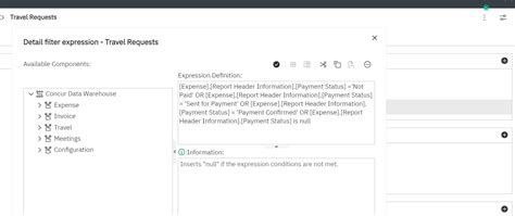 Concur Report Sap Concur Community