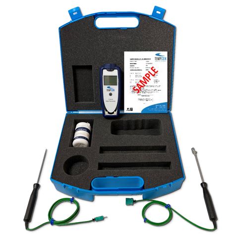 Tempcon Legionella Water Temperature Testing Kit With Calibration Cert