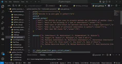 Benu Gopal Kanjilal On Linkedin Pinnaclelabs Python Programming Development Quizgame