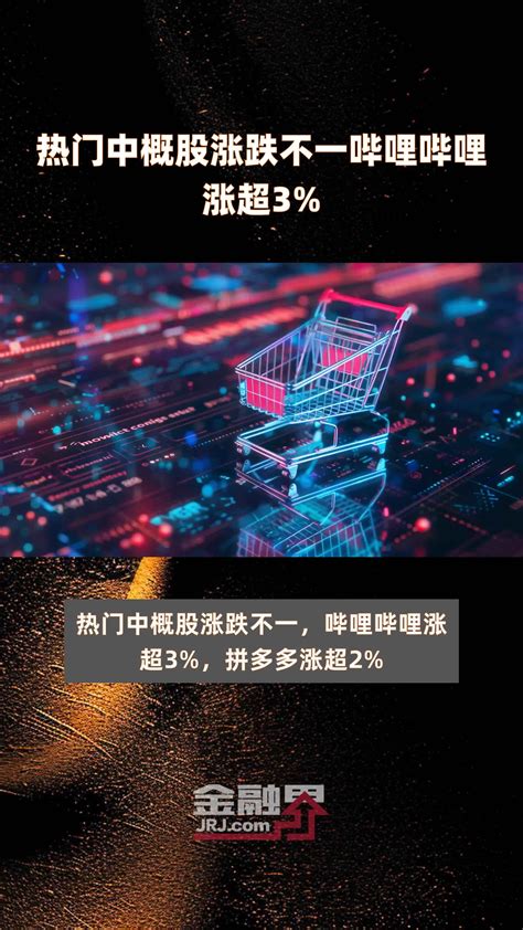 热门中概股涨跌不一哔哩哔哩涨超3 快报凤凰网视频凤凰网