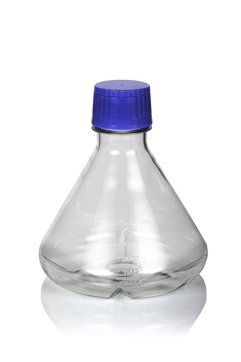 400871 3000 Rpi Erlenmeyer Flask Baffled 3000 Ml Flask Polycarbonate Individually Wrapped