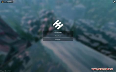 Phase Client 1 8 9 FPS Boost PvP Client Mc Mod Net