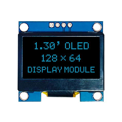 1 3 128x64 I2c Oled Display Module White Blue Sh1106 4pin