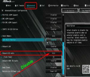 How To Disable Onboard Sound Card In BIOS Quick Easy
