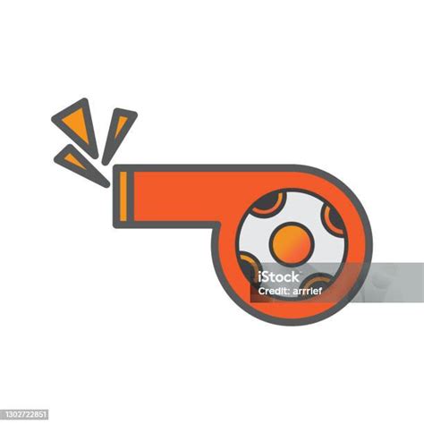 휘파람 을 자극 하는 디자인 흰색 배경에 격리 된 휘파람 아이콘 준비 된 사용 벡터 Championship에 대한 스톡 벡터 아트 및 기타 이미지 Championship