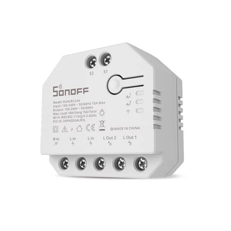 Smart Switch Wifi Sonoff Dual R3 Lite Mistores Sk