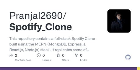 github pranjal2690 spotify clone this repository contains a full
