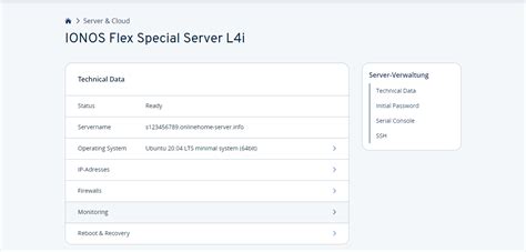 Reimaging Your Server IONOS Help
