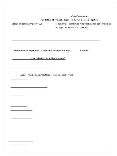 Boolean Algebra Pdf Boolean Algebra Teaching Mathematics