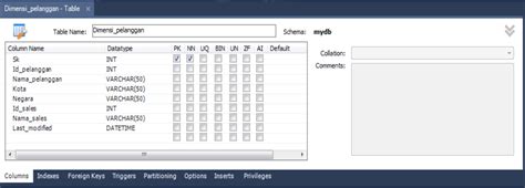 Membuat Database Olap Menggunakan Mysql Schema Workbench Yusrils Blog