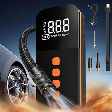 Generic Cordless Tire Inflator Air Compressor 12v