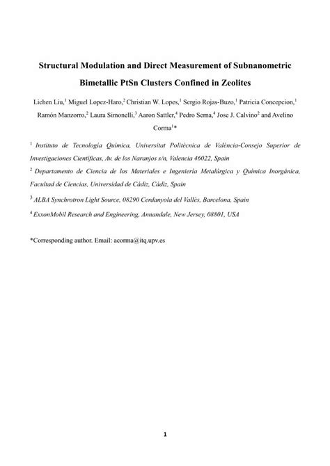 Pdf Structural Modulation And Direct Measurement Of Dokumen Tips