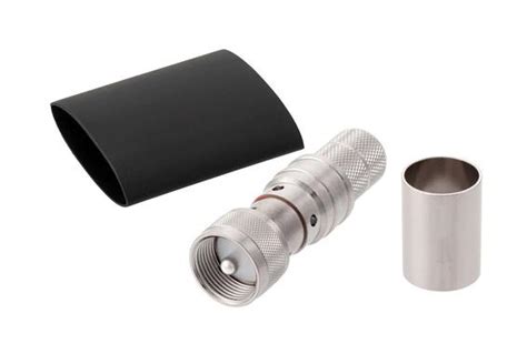 EZ 600 UM X LC L Com RF Coaxial Connector UHF Coaxial Straight Plug