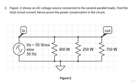 Solved 2 Figure 2 Shows An AC Voltage Source