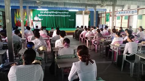 ကန့်ဘလူမြို့နယ်၌ သန်းခေါင်စာရင်းကောက်ယူရေး မြို့နယ်အဆင့် စာရင်းစစ်၊ စာရင်းကောက်သင်တန်းဖွင့်လှစ