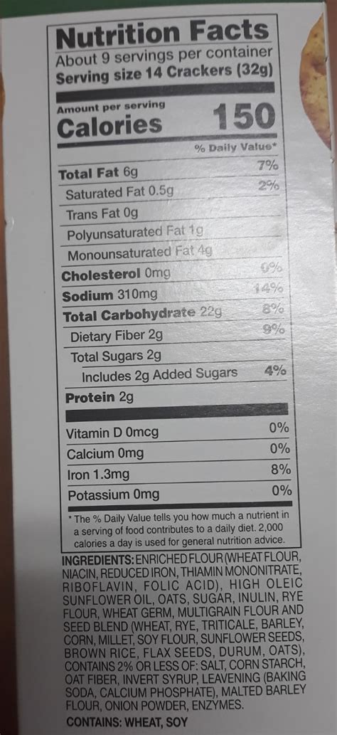 Whats Good At Trader Joes Trader Joes Multigrain Crackers