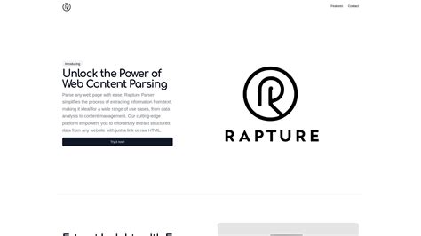 Extract Structured Data Easily With Rapture Parser Creatiai