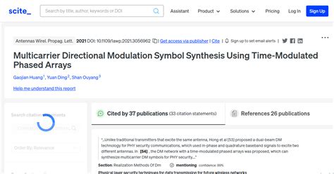 Multicarrier Directional Modulation Symbol Synthesis Using Time Modulated Phased Arrays
