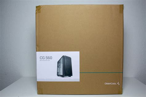 DeepCool CG560 - Midi tower with good airflow and four fans in review