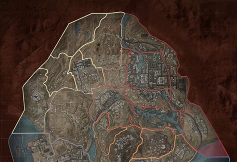 Interactive Map For Dmz Contains Most Locations Including Spawns And Is Updated Frequently