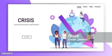 금융 위기 파산 투자 위험 개념 믹스 레이스 동료에 대해 좌절 기업인들은 전체 길이 수평 복사 공간 아래로 떨어지는 경제 화살표를 중지 브레인 스토밍 가공의 인물에 대한