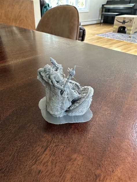Need Help Printing Dandd Mini Printer Is Anycubic Kobra Go Stl Is From