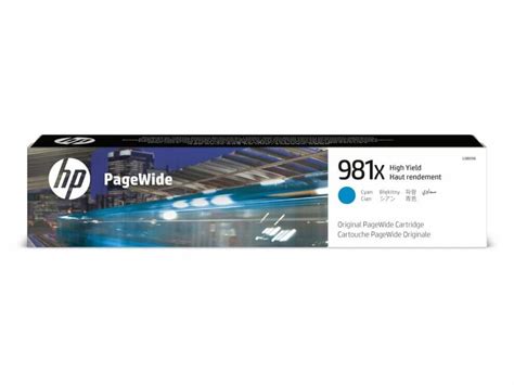 Hp 981x Cyan Pagewide Cartridge Za