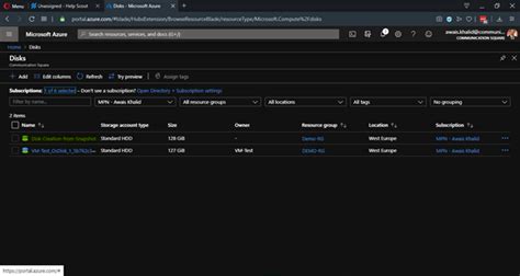 Restore Azure Vm Using Snapshot Managed Disk Communication Square
