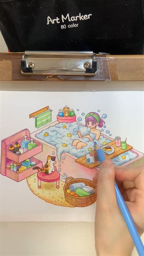 로원 Rowon 스케치부터 채색 과정까지 모두 모아서 ️ ️ 굿즈샵마플샵에 그림이 업로드 되었습니다💞💞 링크는 바이오에 있어요🙌 Its A Collection Of