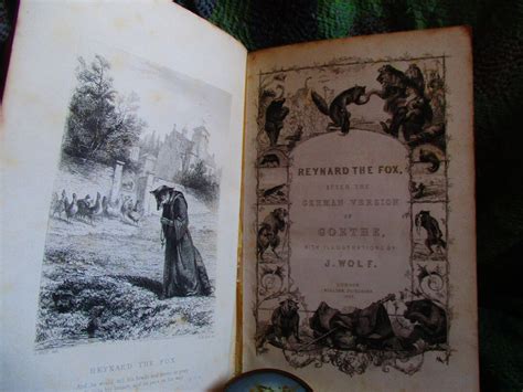 1853 Edition Reynard The Fox After The German Version Of Goethe