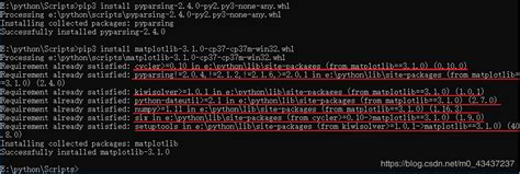 Python安装matplotlib失败关于python37安装matplotlib始终无法成功的问题的解决 Csdn博客