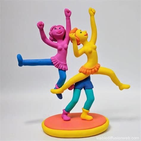 Dance Scene Stable Diffusion Online