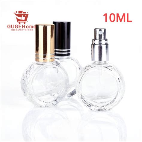 10ml Glass Spray Bottle Perfume Refillable Bottle Mini Portable Travel