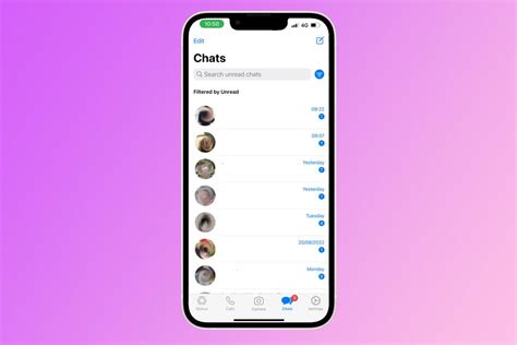 how to filter unread chats on whatsapp