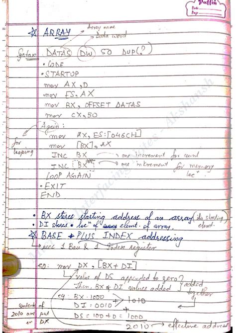 Microprocessor And Interfacing Notes Pdf