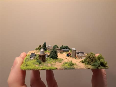3mm Scenery That My Friend Built Rteamyankee