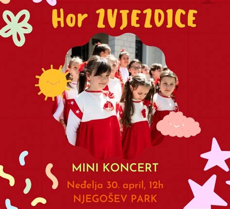 Koncert Hora Zvjezdice U Njegoševom Parku