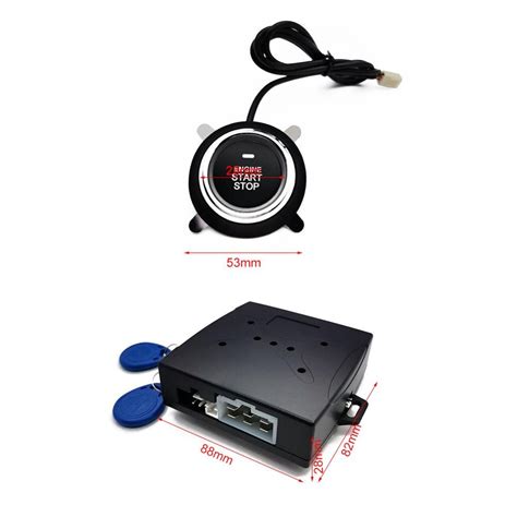 Auto Start Stop Knop 12v Motor Push Start Button A Grandado