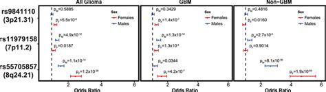 Sex Specific Odds Ratios Overall And By Histology Grouping Ci And Download Scientific