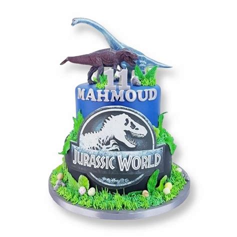 Jurassic Park And Dino Cake