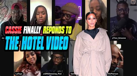 Cassie Finally Responds To The Diddy Tape Being Released By Cnn Youtube