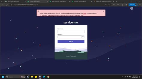 Solved Re Cant Login To My Pdi Servicenow Community